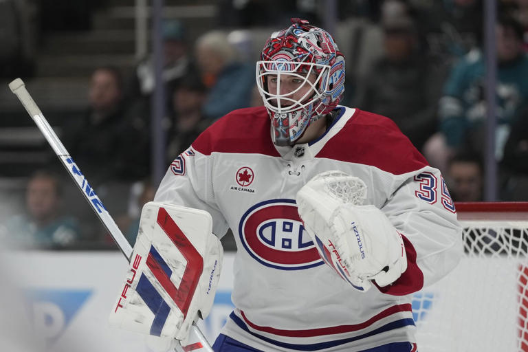 Four years after hitting waivers, Montembeault enjoying life as ...