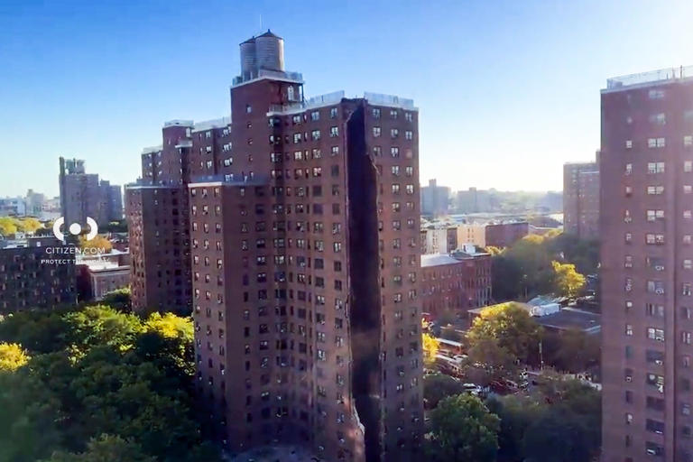 Investigation under way after 17-story New York apartment block ...