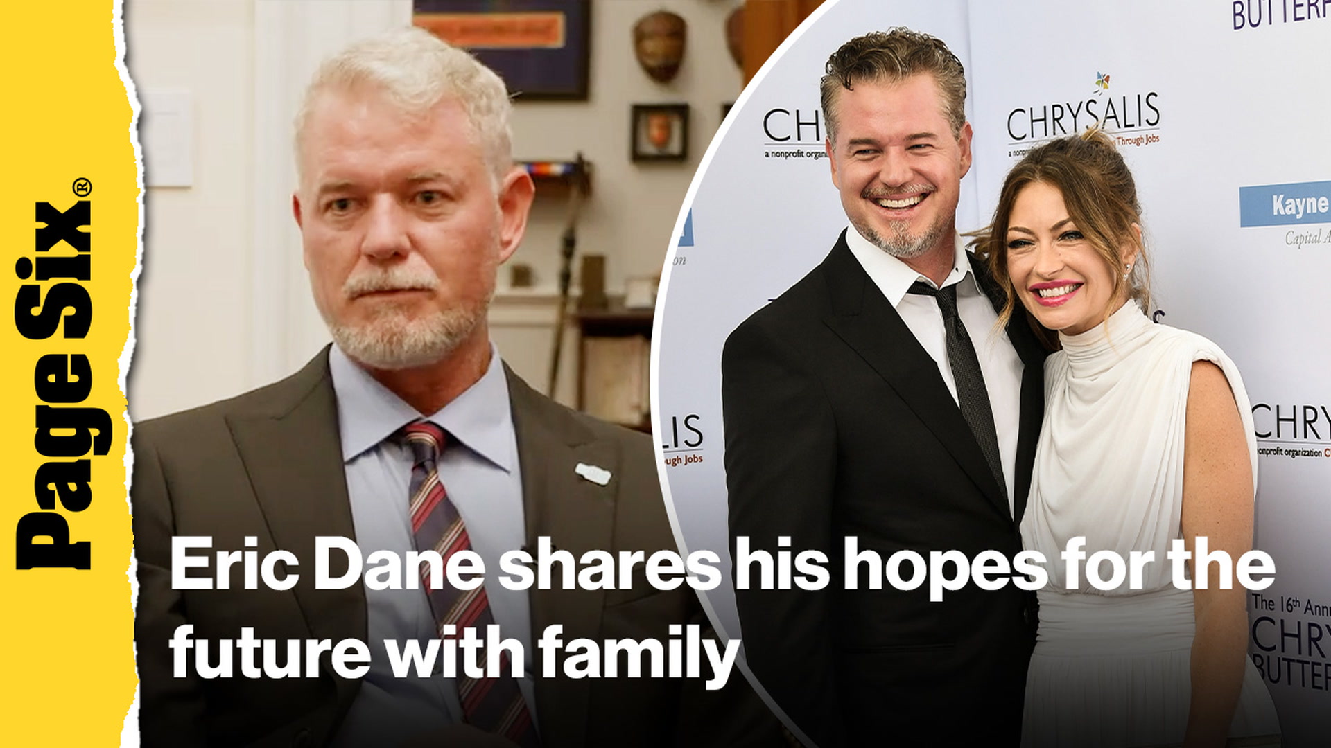 Eric Dane shares his hopes for the future with his wife Rebecca ...