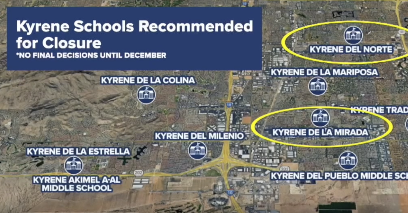 Kyrene Elementary School District revises closure plan after community feedback
