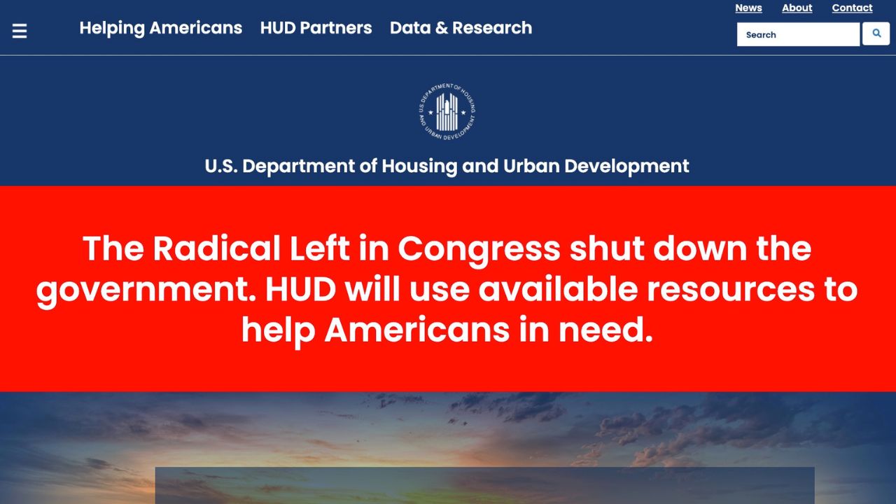 Government Website Officially Blames ‘Radical Left in Congress’ for ...
