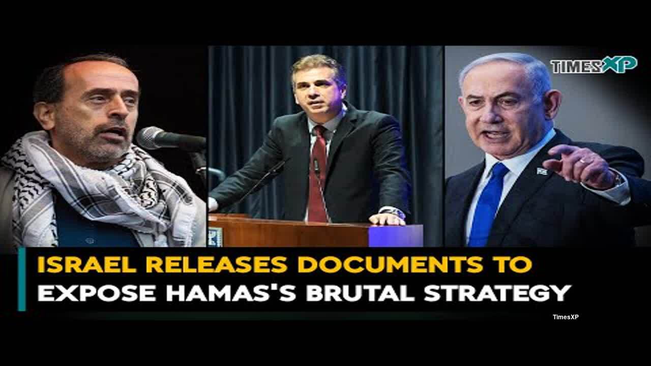 Israel Releases Documents To Expose Hamas's Brutal Strategy| Israel ...