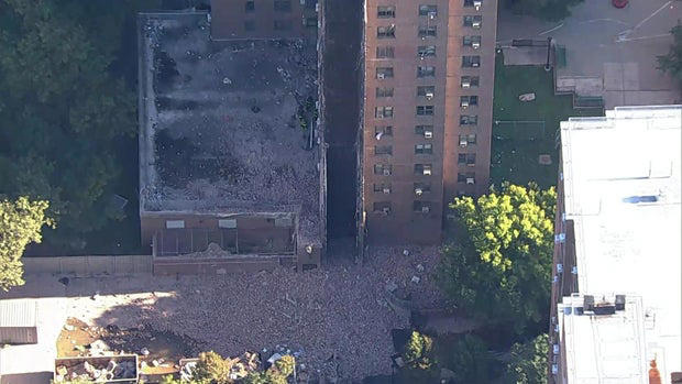 Bronx high-rise partially collapses after boiler room explosion. Video shows entire side of 20 ...