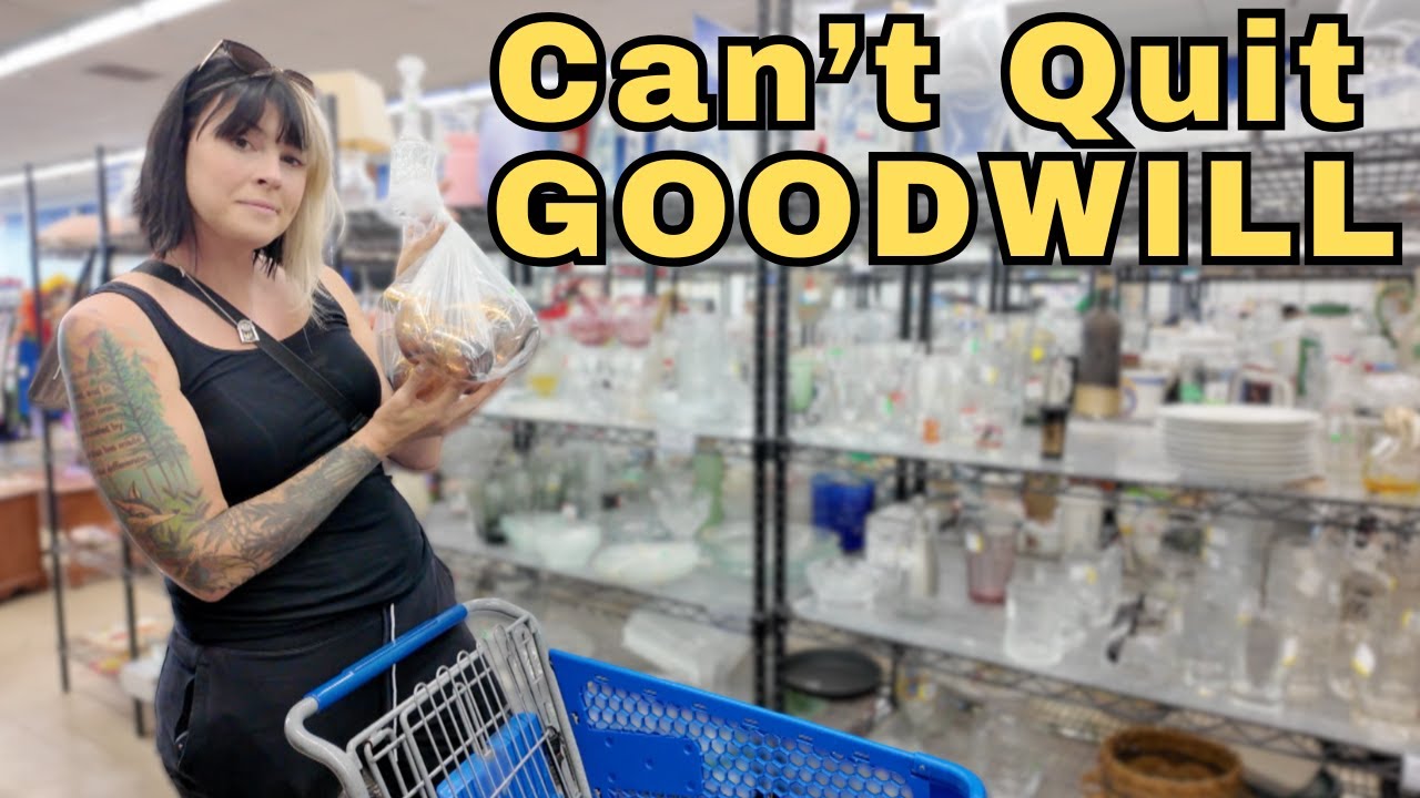 Tried to quit Goodwill, but found treasures at two stores
