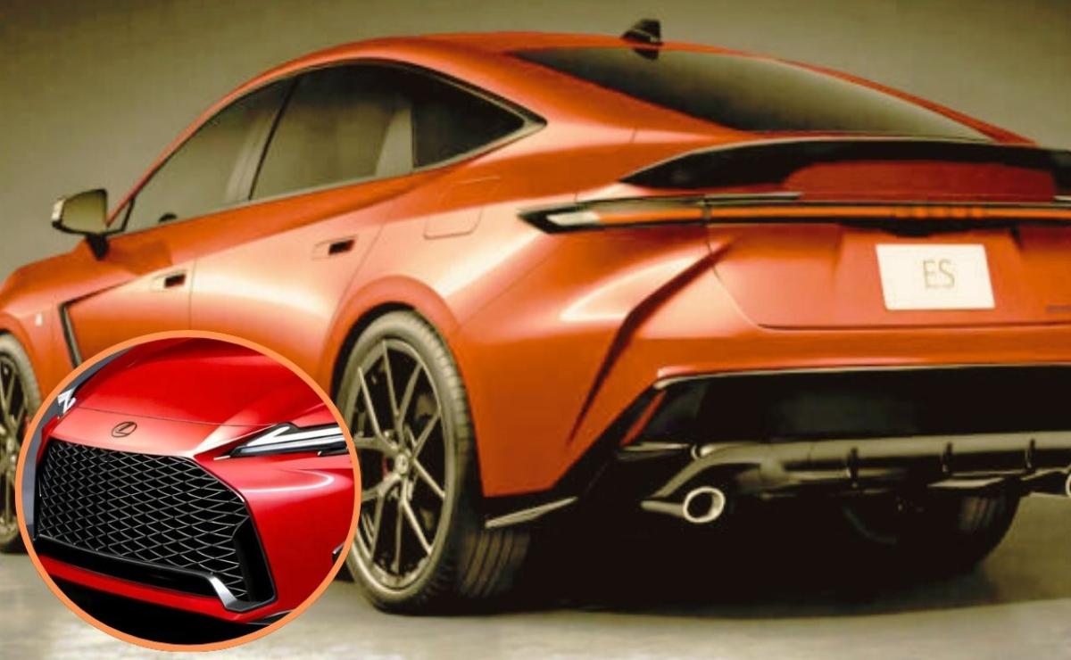 El nuevo Lexus ES se ve impresionante, pero este render F-Sport lo hace ...