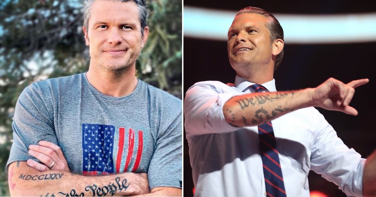 Pete Hegseth Slammed for Double Standards –No Beards, But His Tattoos Stay