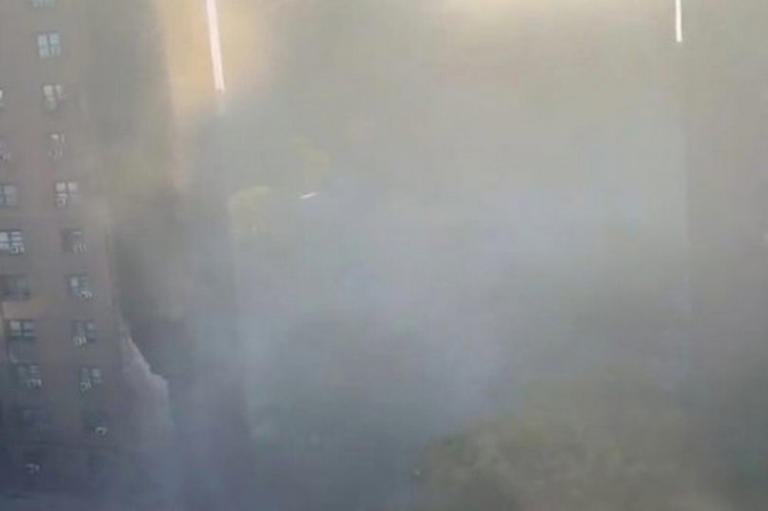 Bronx building collapse in New York caused by gas leak leaves rubble and debris everywhere