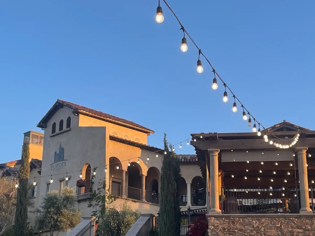 Temecula's Europa Village To Host Romantic Italian 'Dinner In The Garden'