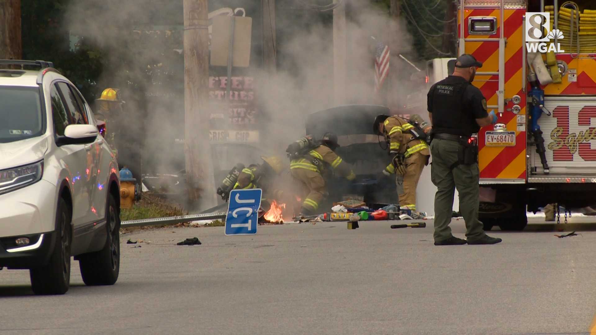 Drunken driver kills motorcyclist in fiery, intentional crash, docs say