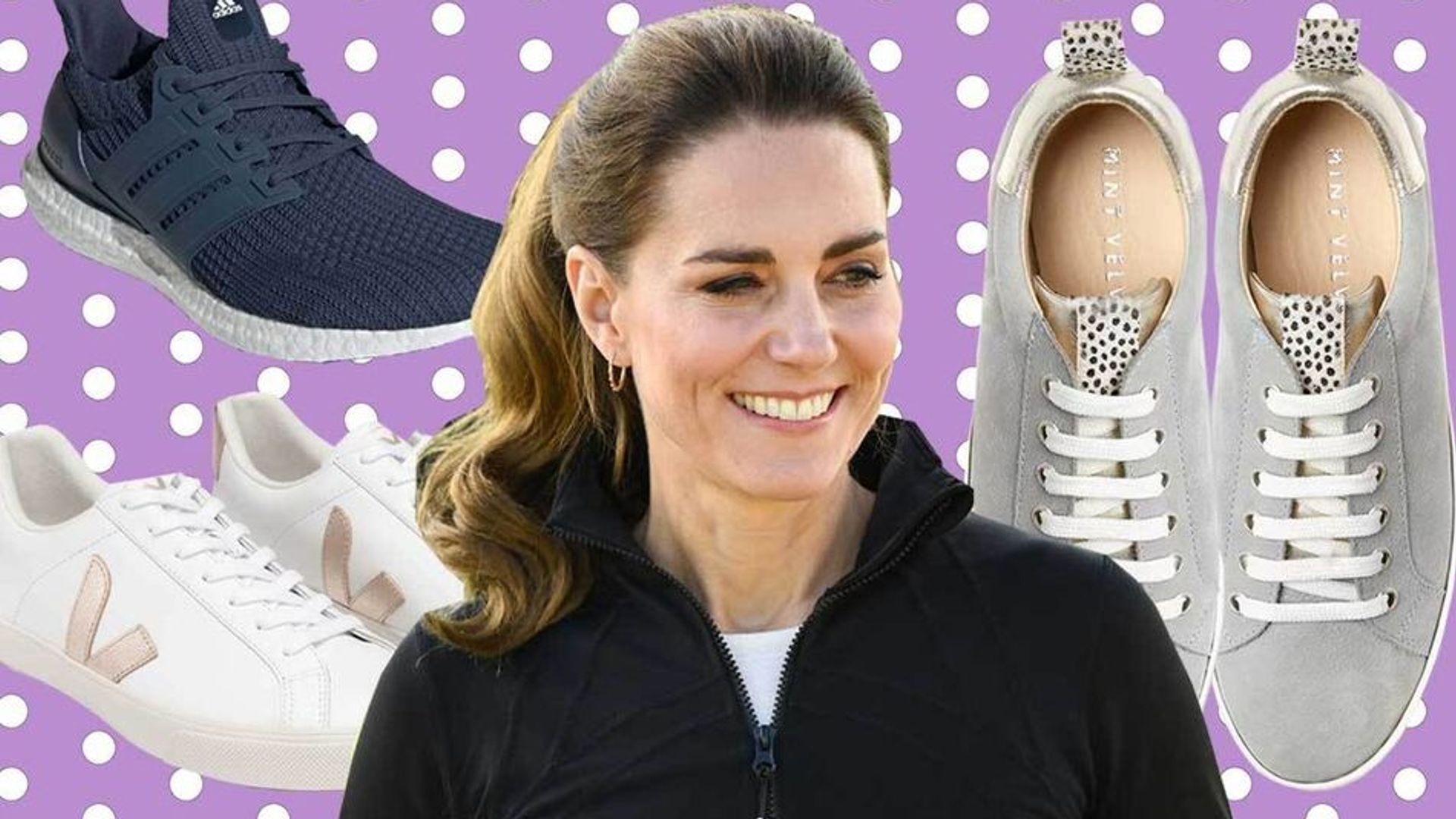 Princess Kate's trainer collection: From Superga to Veja, New Balance ...