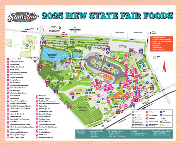 LIST: New foods you will see at the 2025 NC State Fair