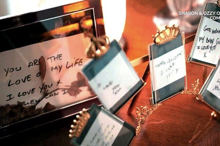 Ozzy Osbourne's emotional final love notes to Sharon revealed in new ...
