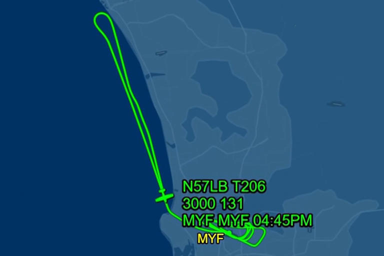 Wild video shows small plane make emergency landing on freeway during ...