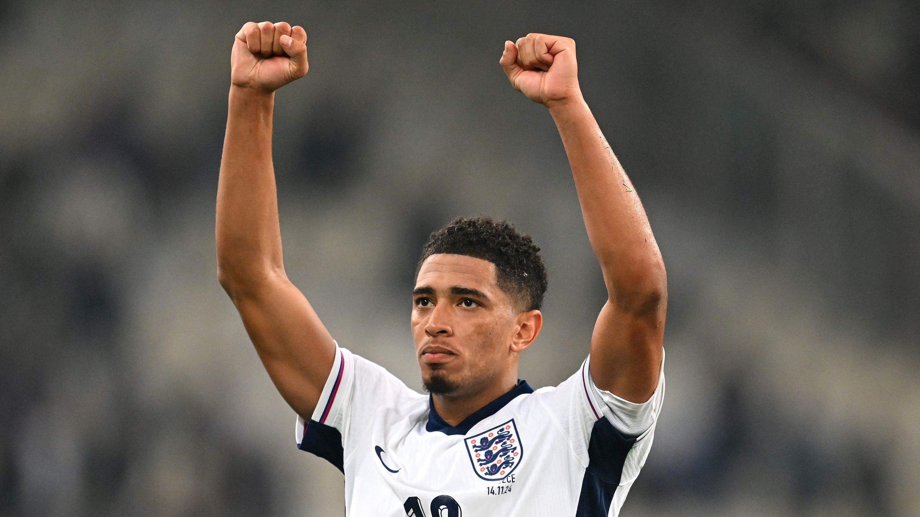 Bellingham named England men's player of the year