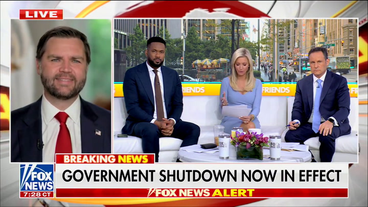 Vance Laughs Up Trump’s Petty Trolling as Nation Plunges Into Shutdown ...