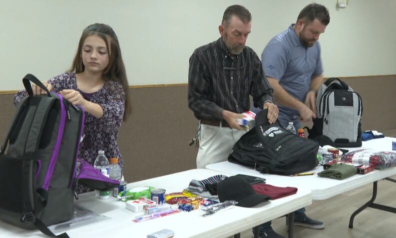 850 GOOD NEWS: Family of faith fills backpacks for less fortunate