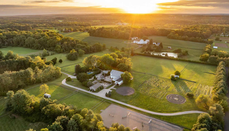Reality TV Star Yolanda Hadid Lists Pennsylvania Lavender Farm, Estate ...