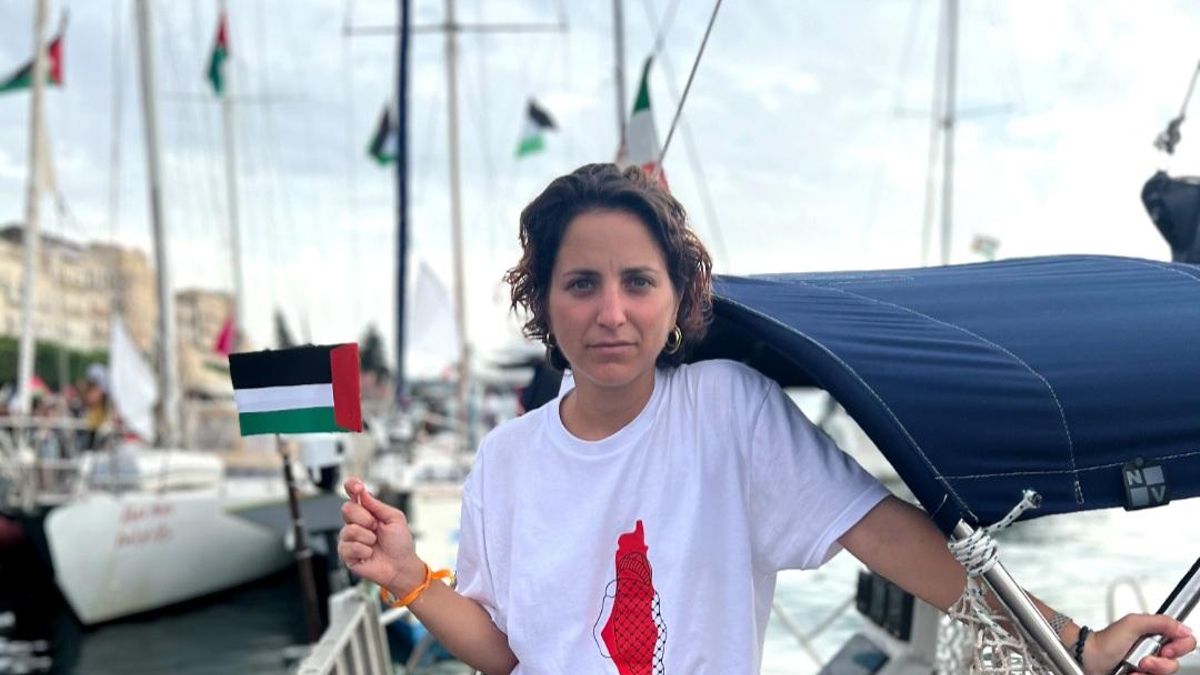 Benedetta Scuderi, eurodiputada a bordo de la flotilla a Gaza: "La ...