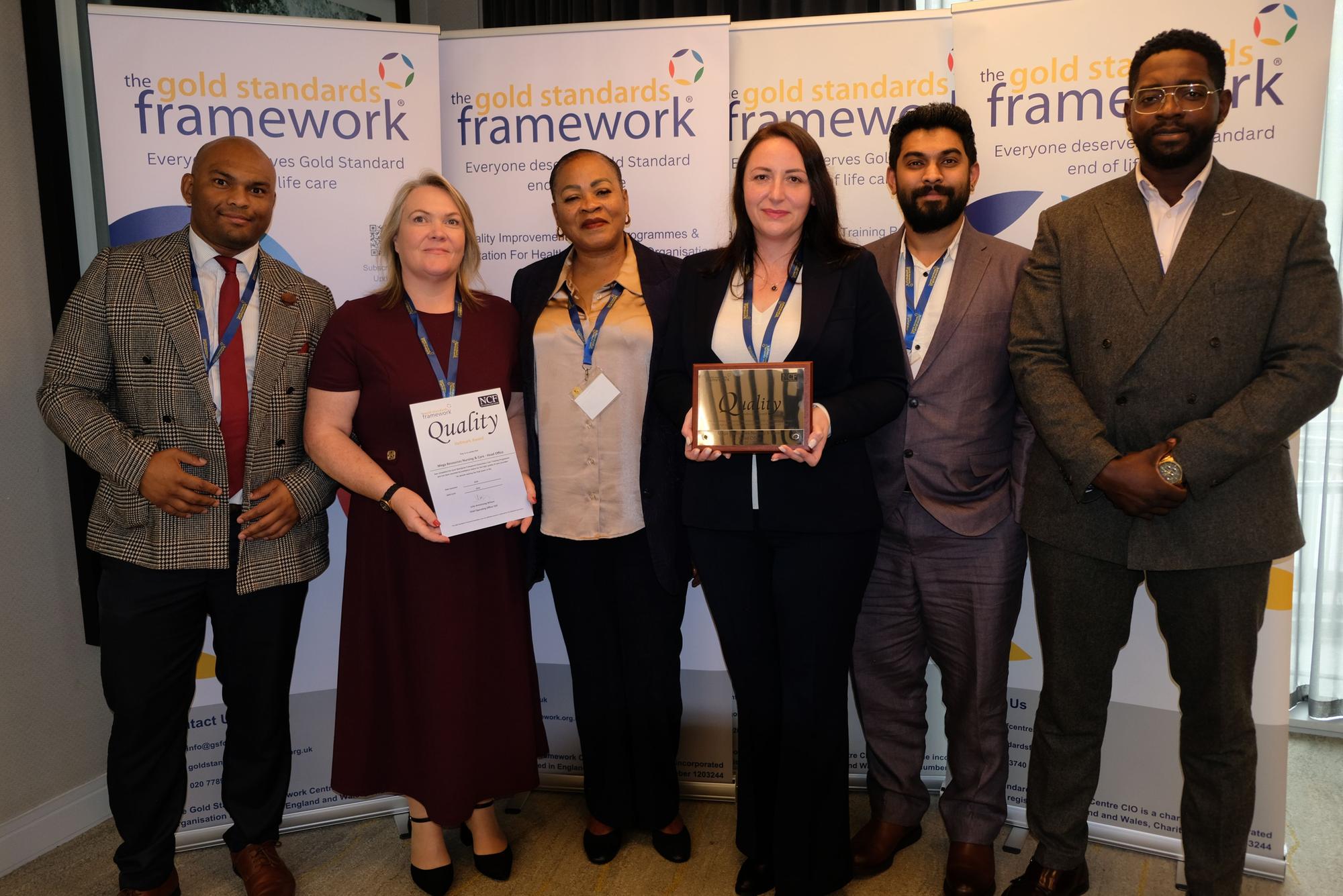Domiciliary care provider wins prestigious Gold Standards Framework ...