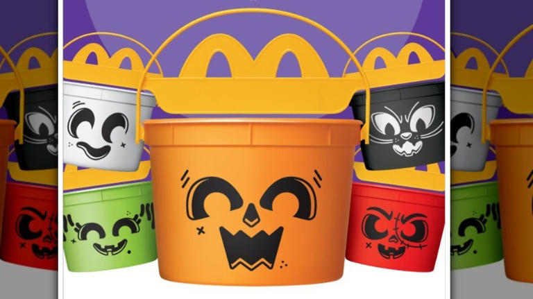 McDonald's Boo Buckets Return For Halloween With 2 New Spooky Characters
