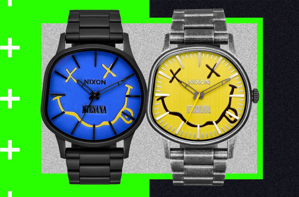 These Nixon Watches Marry Style & Function - and They're Nirvana-Themed