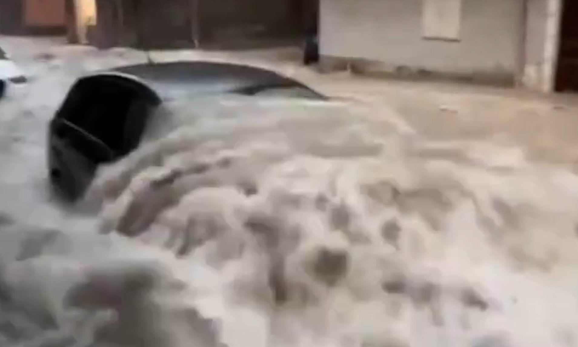 Freak storm triggers severe flooding in Italian holiday hotspot as ...
