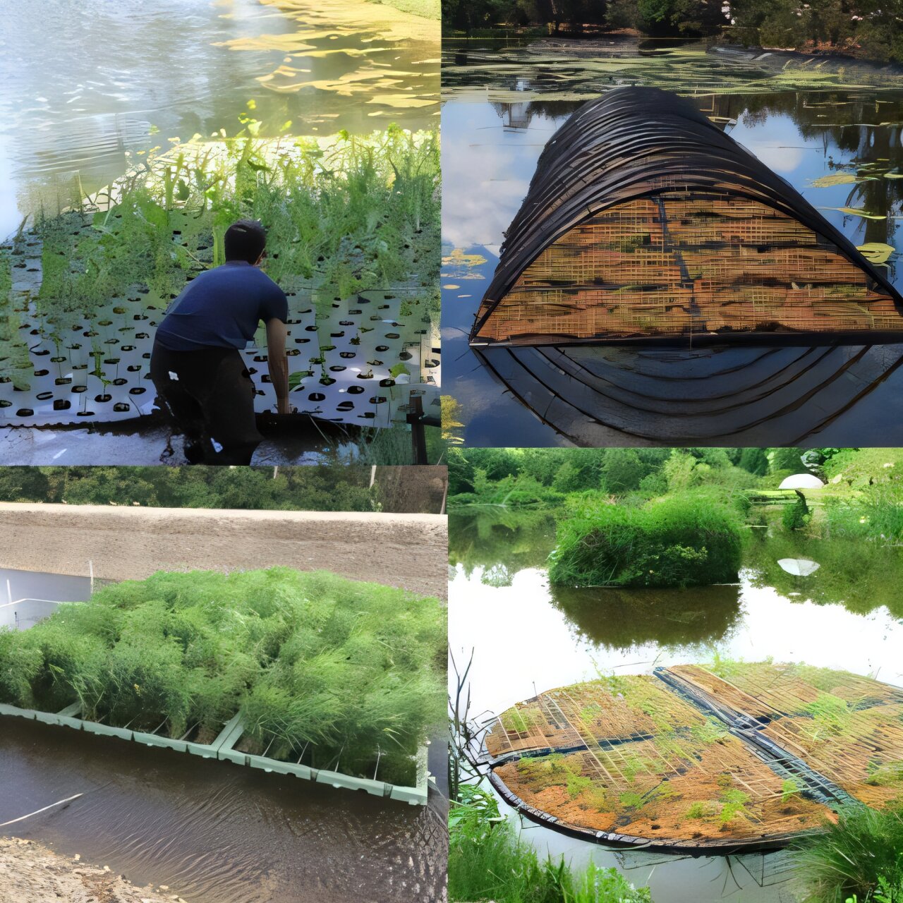 Artificial floating wetlands offer cost-effective, nature-based water ...
