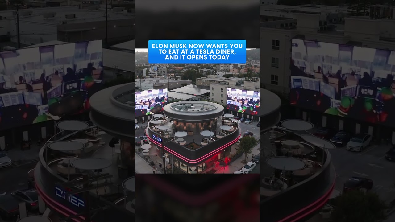 A look inside Elon Musk's Tesla diner in Los Angeles