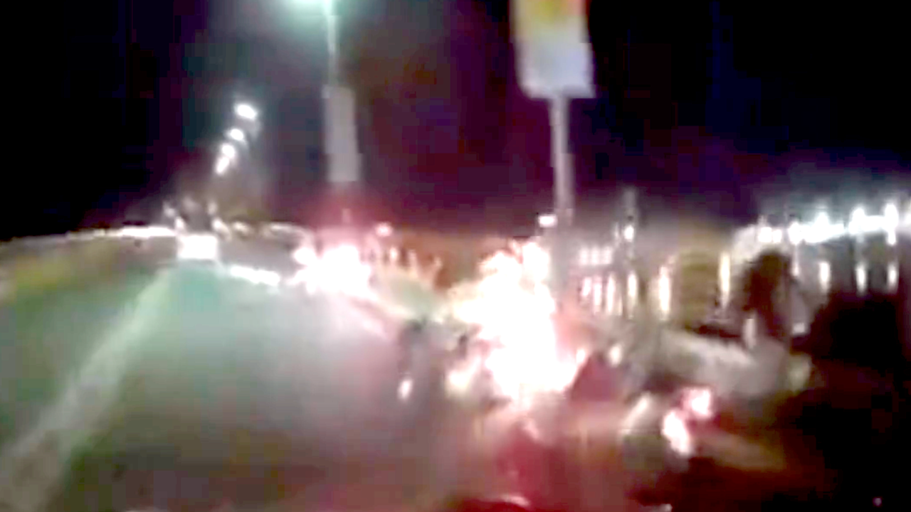Dash Cam Video Shows Bridge Shaking Violently as 6.9 Earthquake Rocks ...