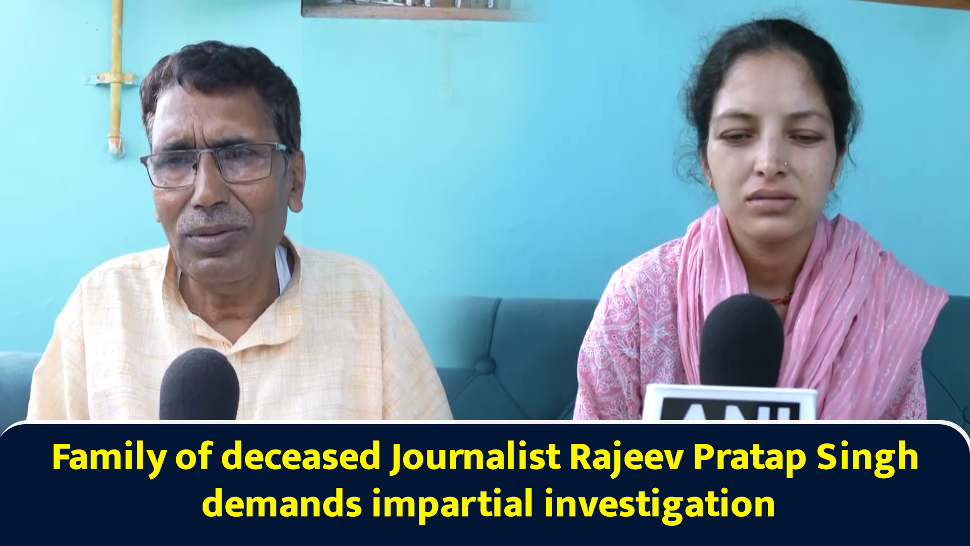 Family of deceased Journalist Rajeev Pratap Singh demands impartial investigation