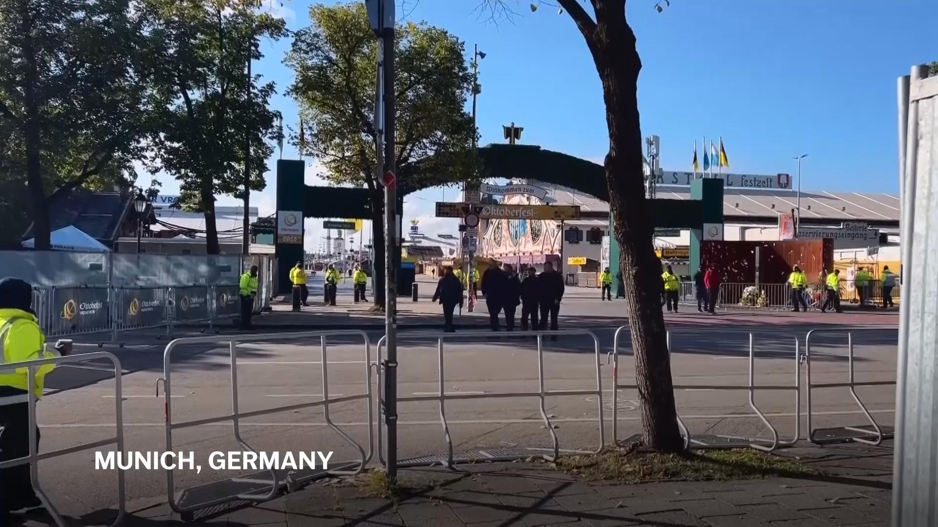 Munich Oktoberfest fairgrounds closed after bomb threat and deadly ...
