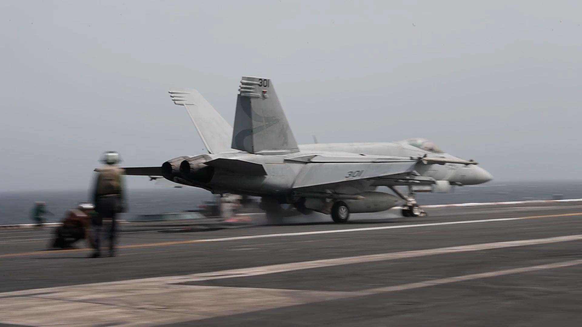 US Navy Lift Off from Nimitz Aircraft Carrier