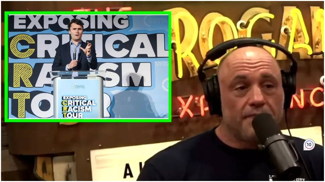 'That's evil': Joe Rogan over people cheering Charlie Kirk’s murder ...