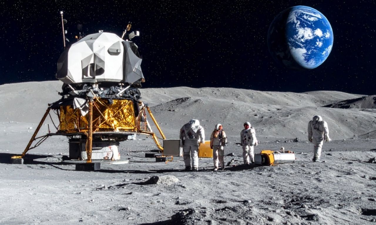 NASA revela planes para construir una aldea completa en la Luna para 2035