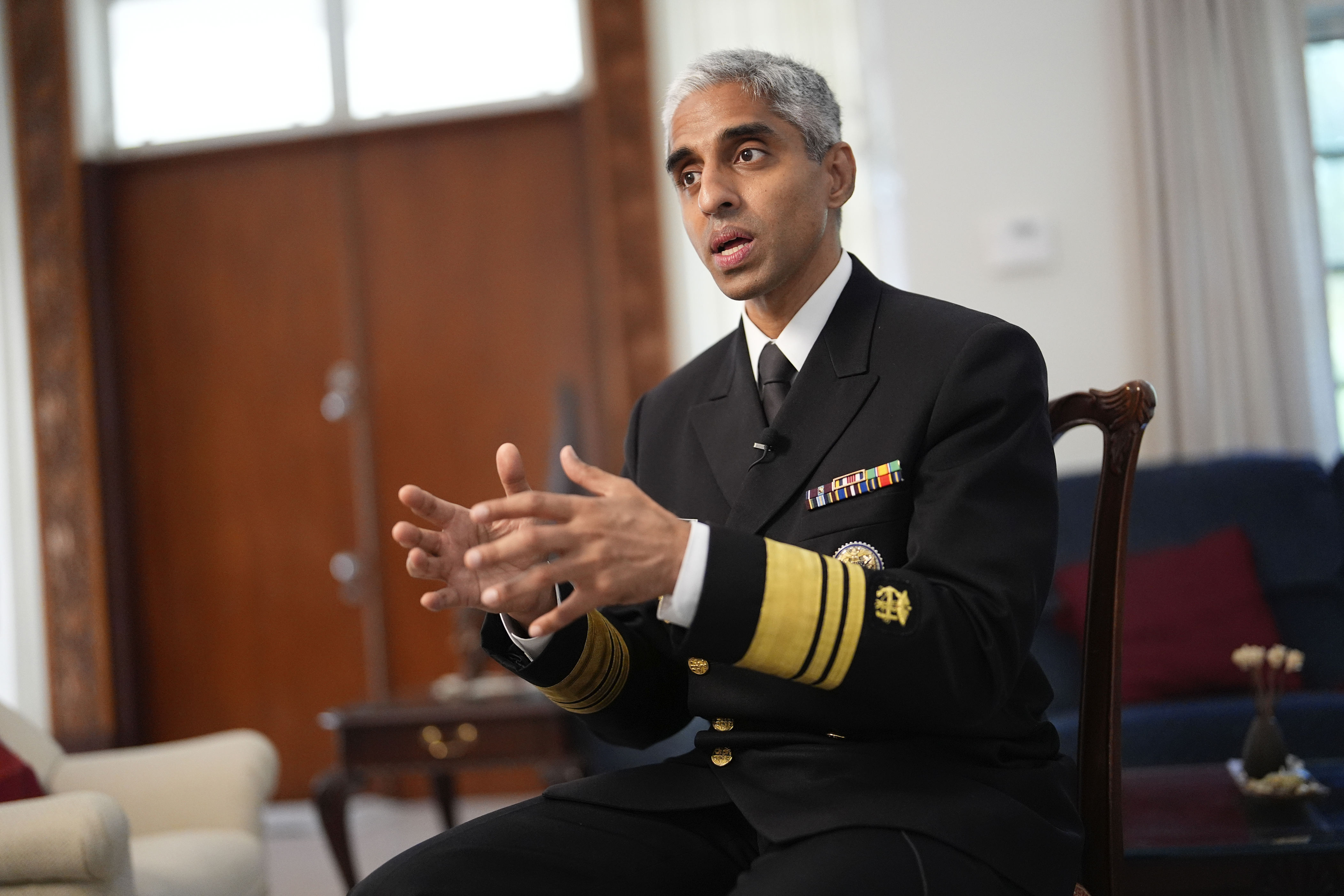 Biden’s Surgeon General Vivek Murthy joins kids’ online safety group