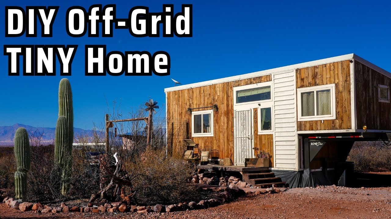 He built an amazing tiny house & homestead w/ no experience