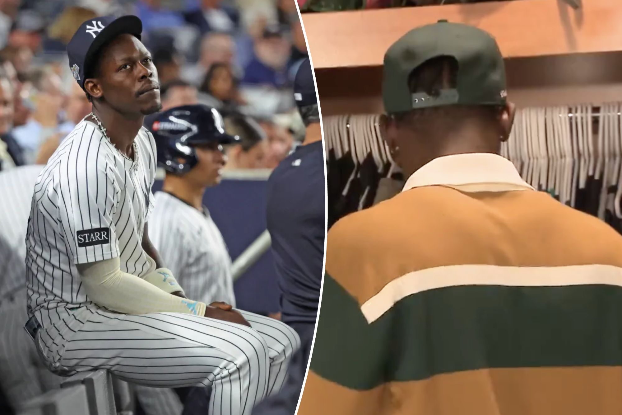 Jazz Chisholm Jr.’s benching feelings clear in frustrated Yankees locker room scene
