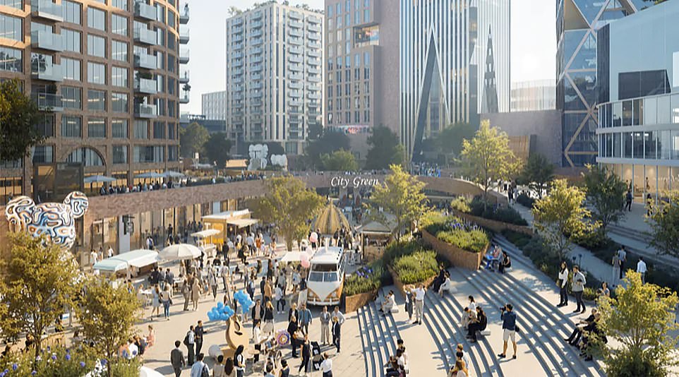 Inside new UK mega town with 25,000 homes set to be built