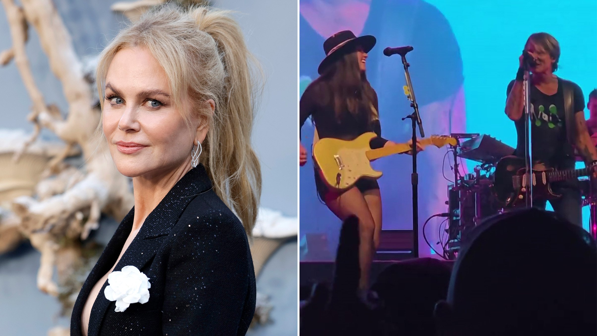 Keith Urban switches lyrics 'about Nicole Kidman'