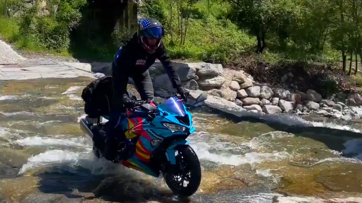 Trans Euro Trail Italy | ZX6R vs Honda