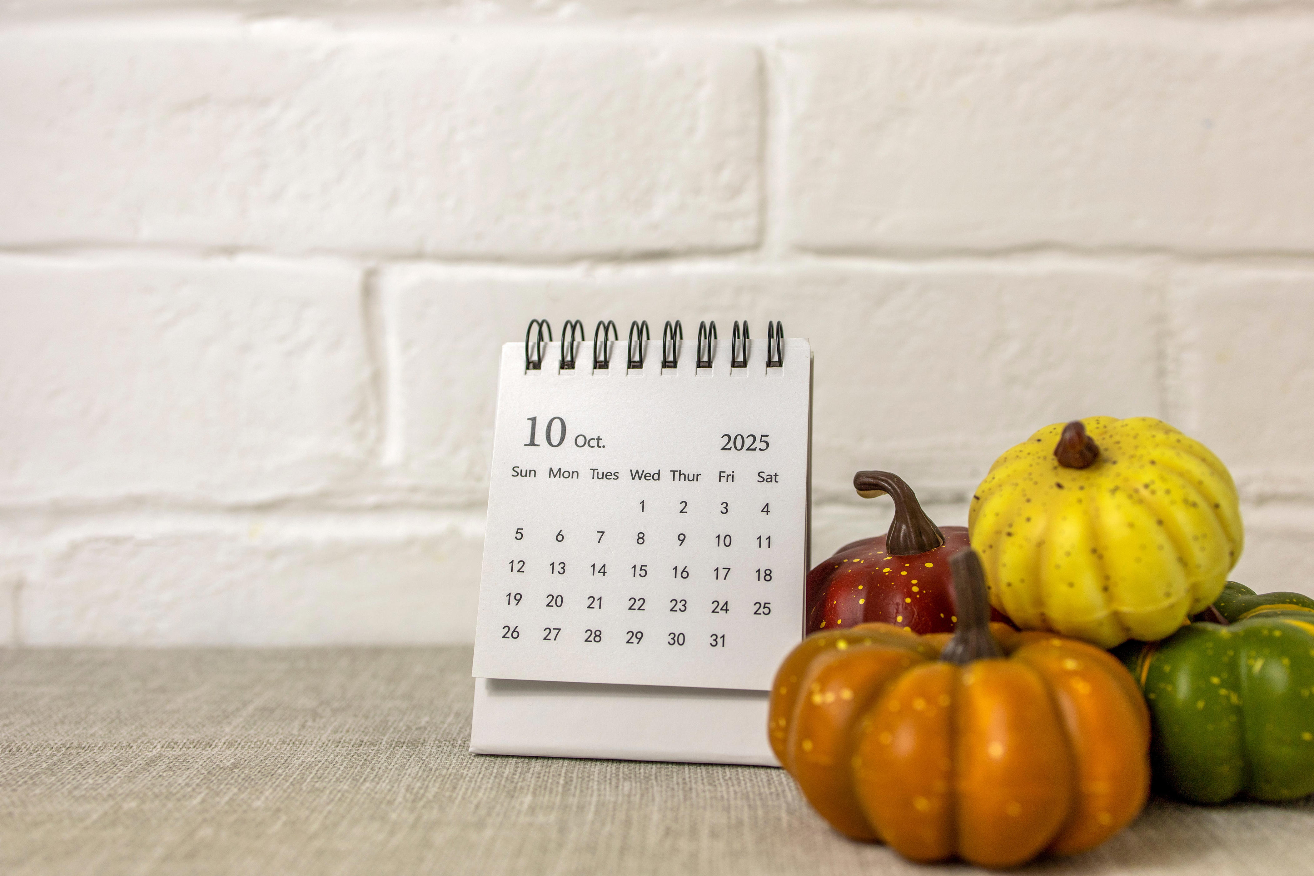 October 2025 calendar: Halloween, Columbus Day, Indigenous Peoples' Day ...