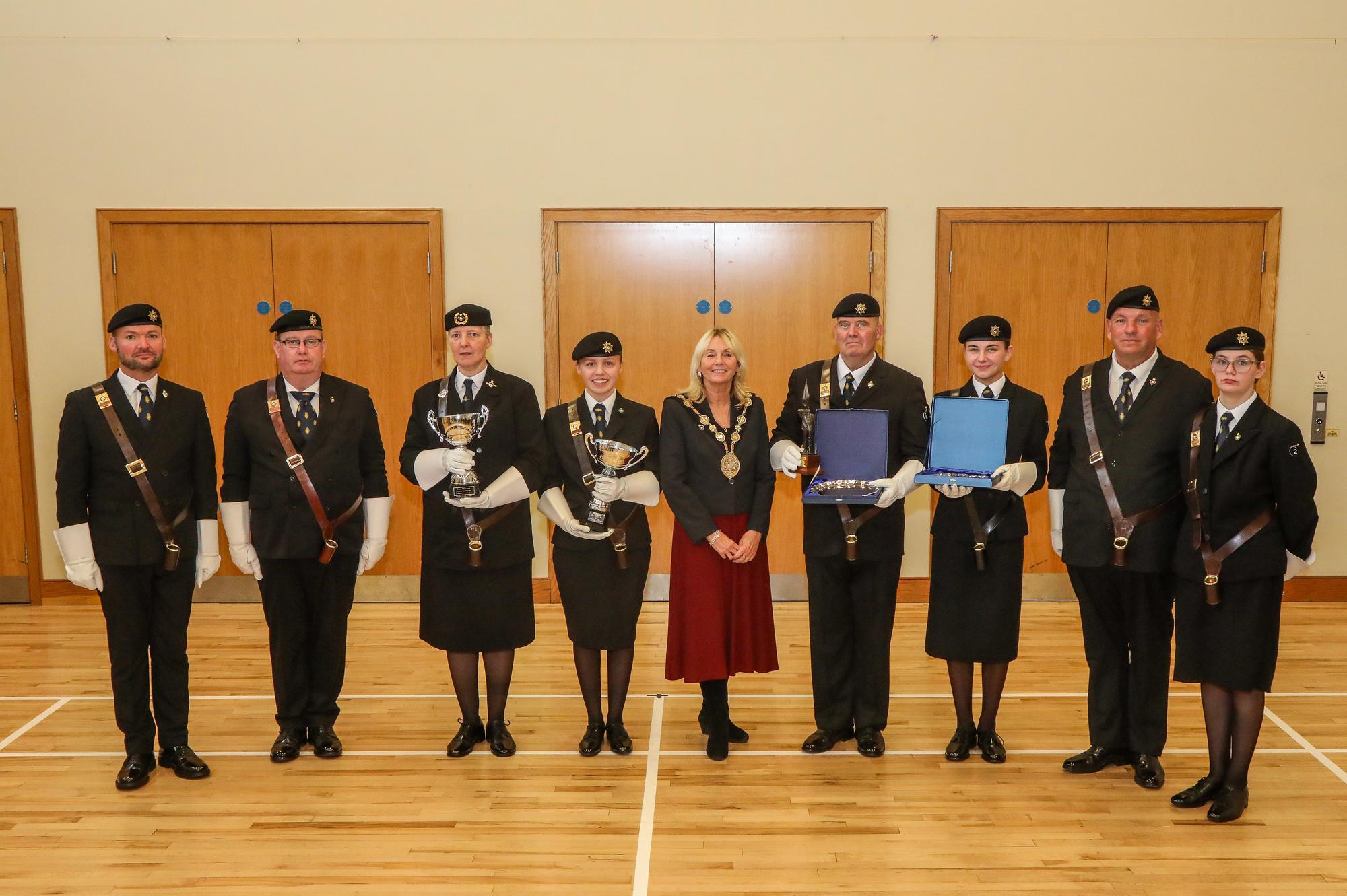 Royal British Legion Standard Bearers display their talents at ...