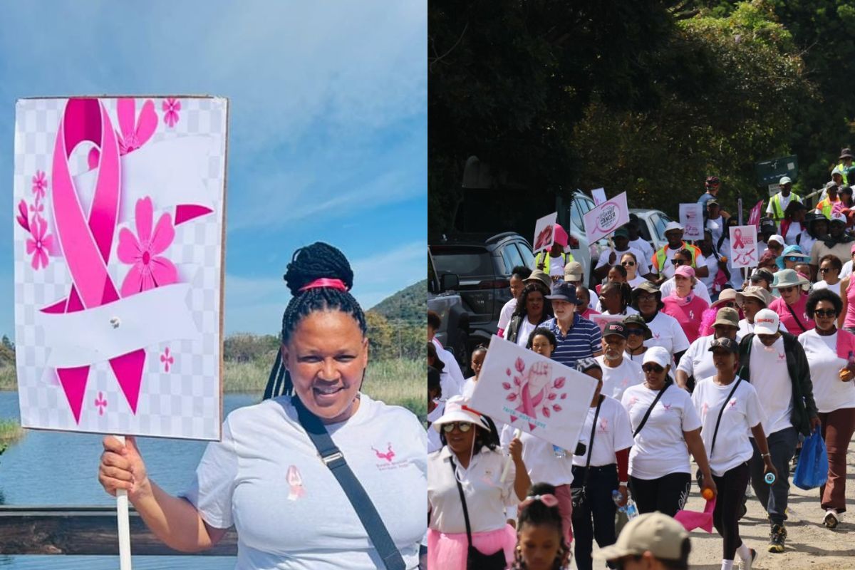 Steps of courage in Garden Route cancer awareness walk
