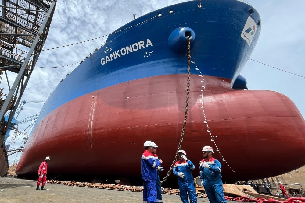 Spesifikasi Kapal Tanker Gamkonora, Bisa Angkut Minyak Setara 48 Kolam ...