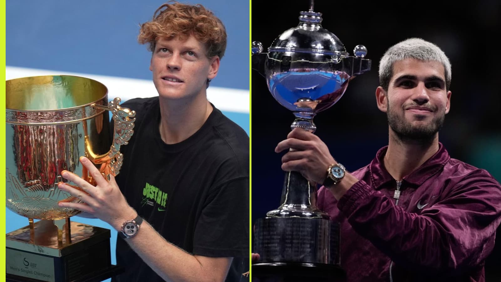 Jannik Sinner closes gap to Carlos Alcaraz in ATP Rankings after China ...