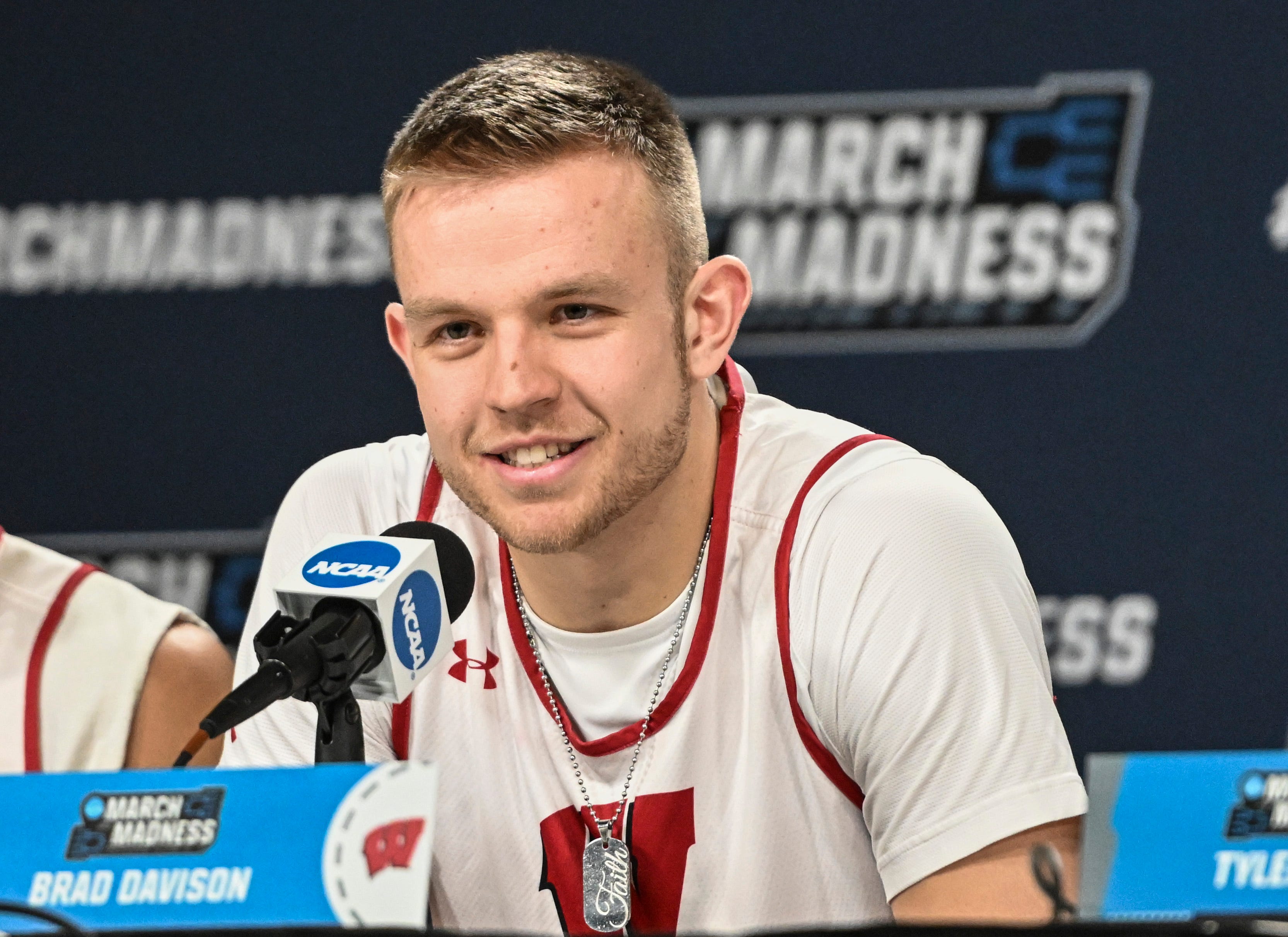 Brad Davison is back with the Wisconsin basketball program