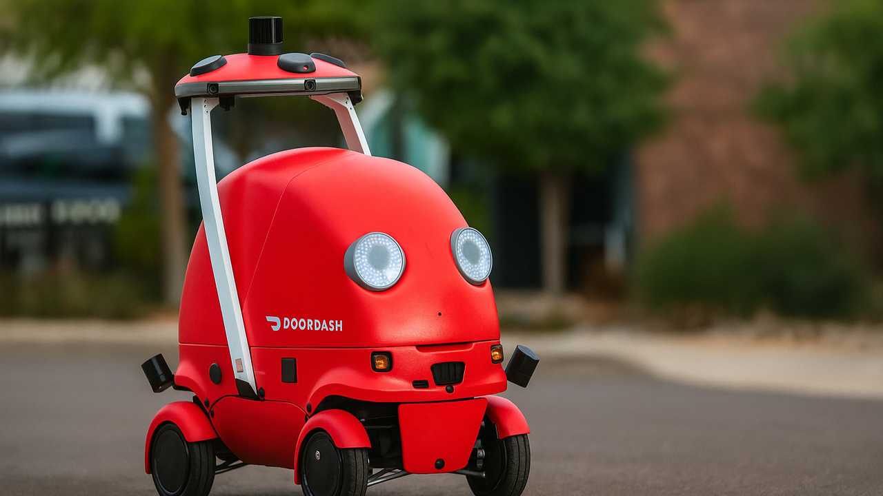 DoorDash just launched its first delivery robots — but that's not the ...
