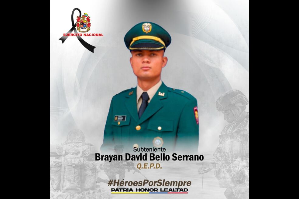 Explosión en Anorí (Antioquia) deja un subteniente muerto y tres soldados heridos