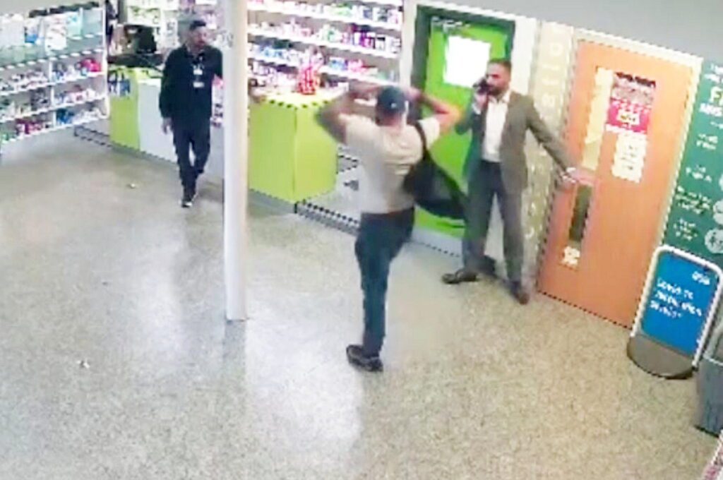 Crazed thug ‘high on monkey dust’ drug goes berserk in pharmacy