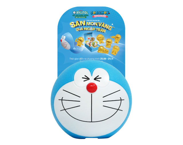 Lotte Doraemon Ball gia nhập thương hiệu Lotte Xylitol